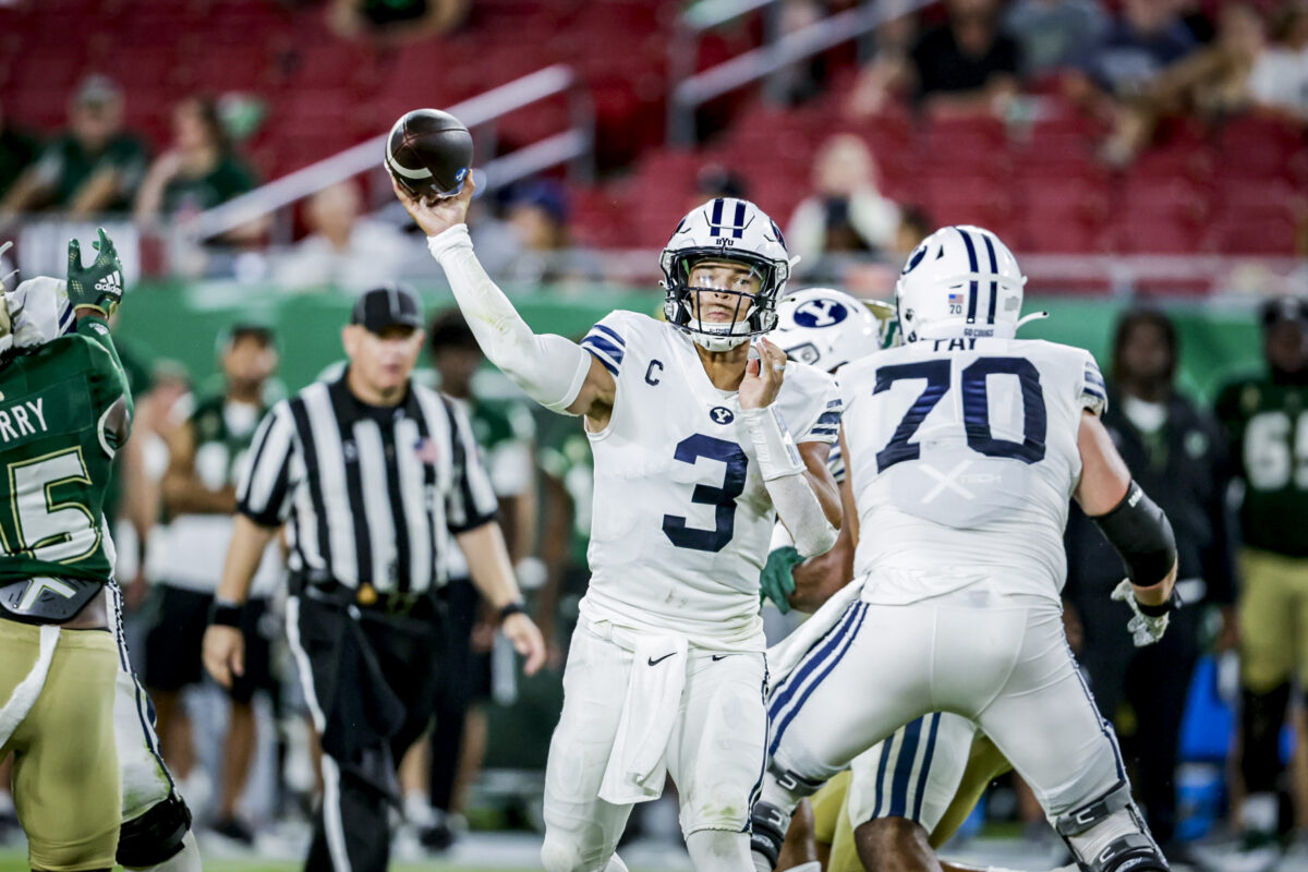 BYU football’s experience sets tone early as Cougars explode past South ...